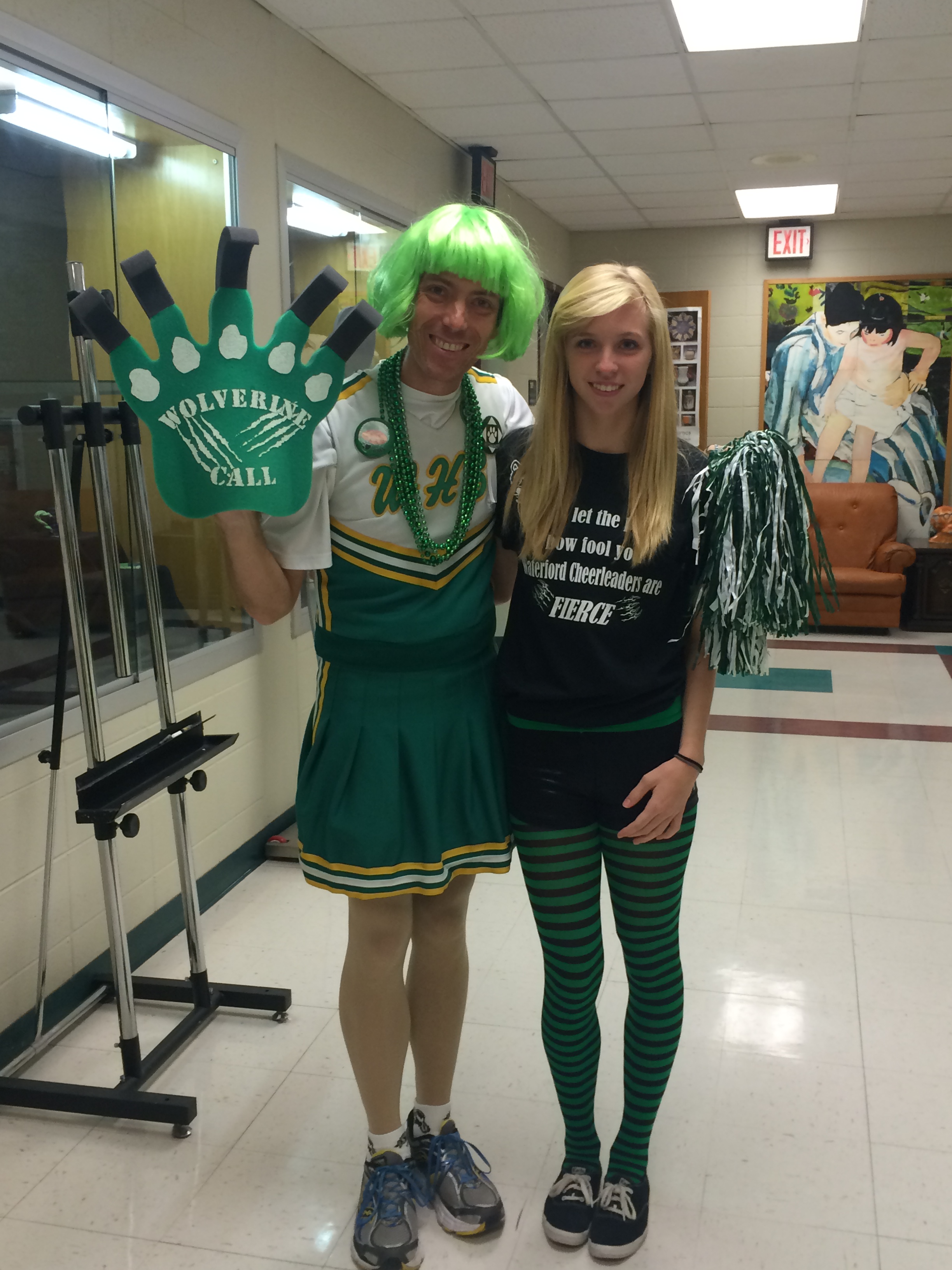 #WOLVERINES GO Wolverines – U-Rah-Rah! – Art With Korb